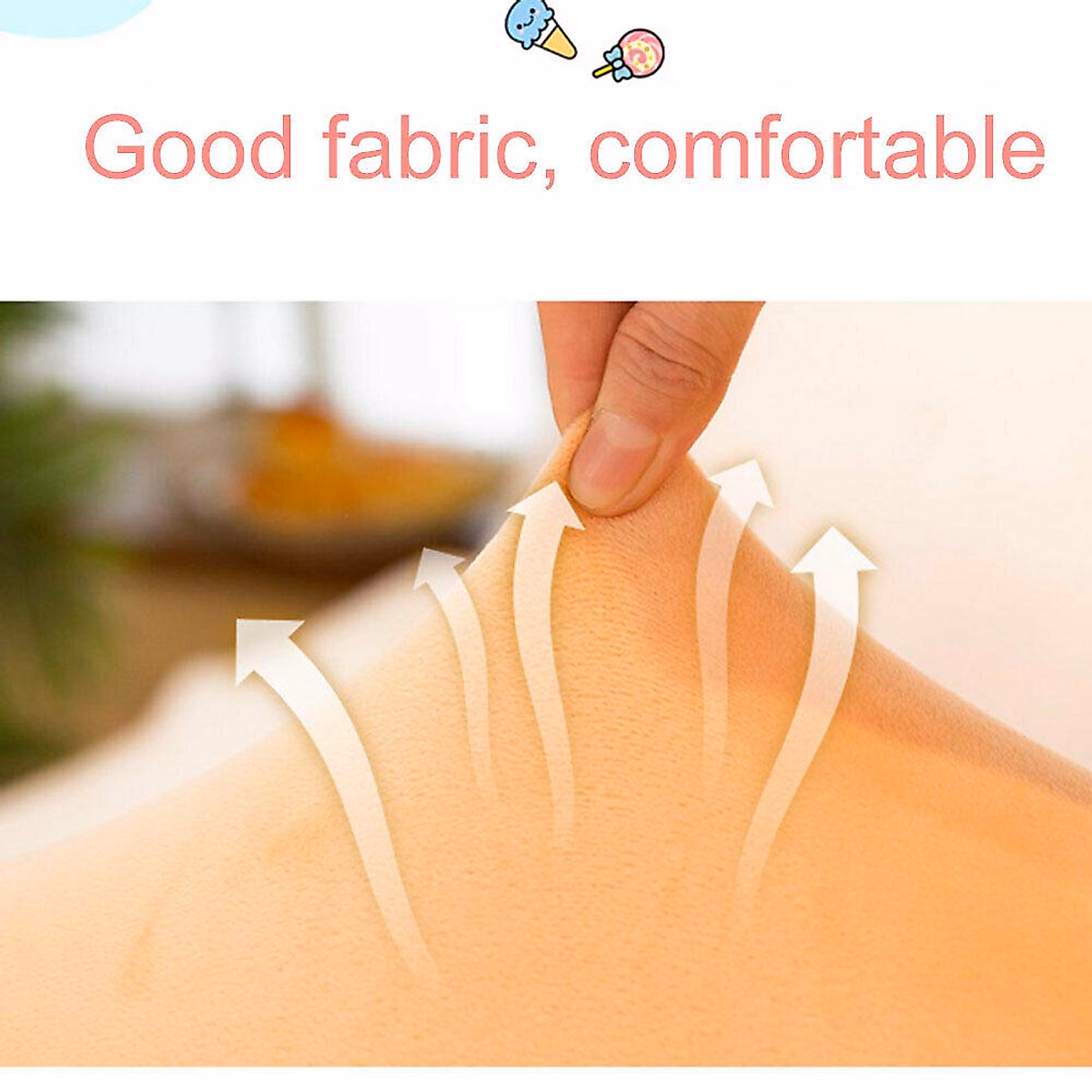 WUYU Lovely Plush Cat Doll Cute Cartoon Soft Stuffed Kitten Pillow Long Throw Sleeping Pillow Doll Toy Gift for Kids Girlfriend Multiple Size (Brown,50cm/19.6in)