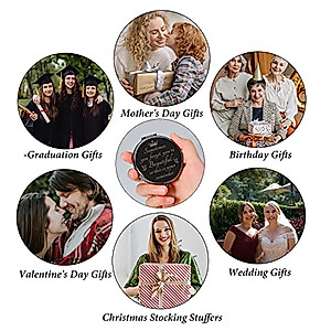 Valentines Day Gifts for Her Girlfriend Wife Compact Makeup Mirror Christmas Stocking Stuffers for Teen Girls Birthday Gifts for Women Daughter Mom Female Friends Sisters Gifts for Sister Graduation