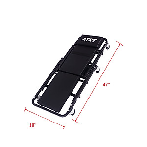 ATRT 47 Inch N-Creeper Seat with Adjustable Headrest, Black