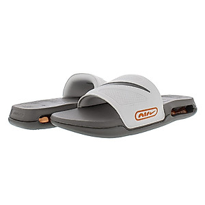 Nike Air Max Cirro Slide Mens Shoes Size 13, Color: Grey/White