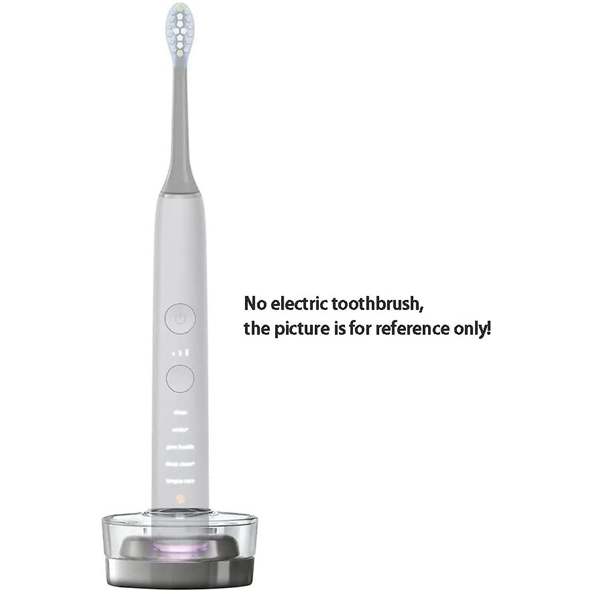 for Philip Electric Toothbrush Replacement Charger Base Charging Induction Cover/Stand,Electric Power Toothbrush for Smart 9300 9500 9700 Hx9901 Hx9903 Hx9924 HX992W HX993B (Silver)