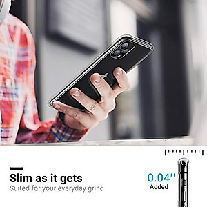 CASEKOO Crystal Clear Designed for iPhone 11 Pro Max Case, [Not Yellowing] [Military Grade Drop Tested] Shockproof Protective Phone Cases Slim Thin Cover (6.5 inch) 2019, Clear