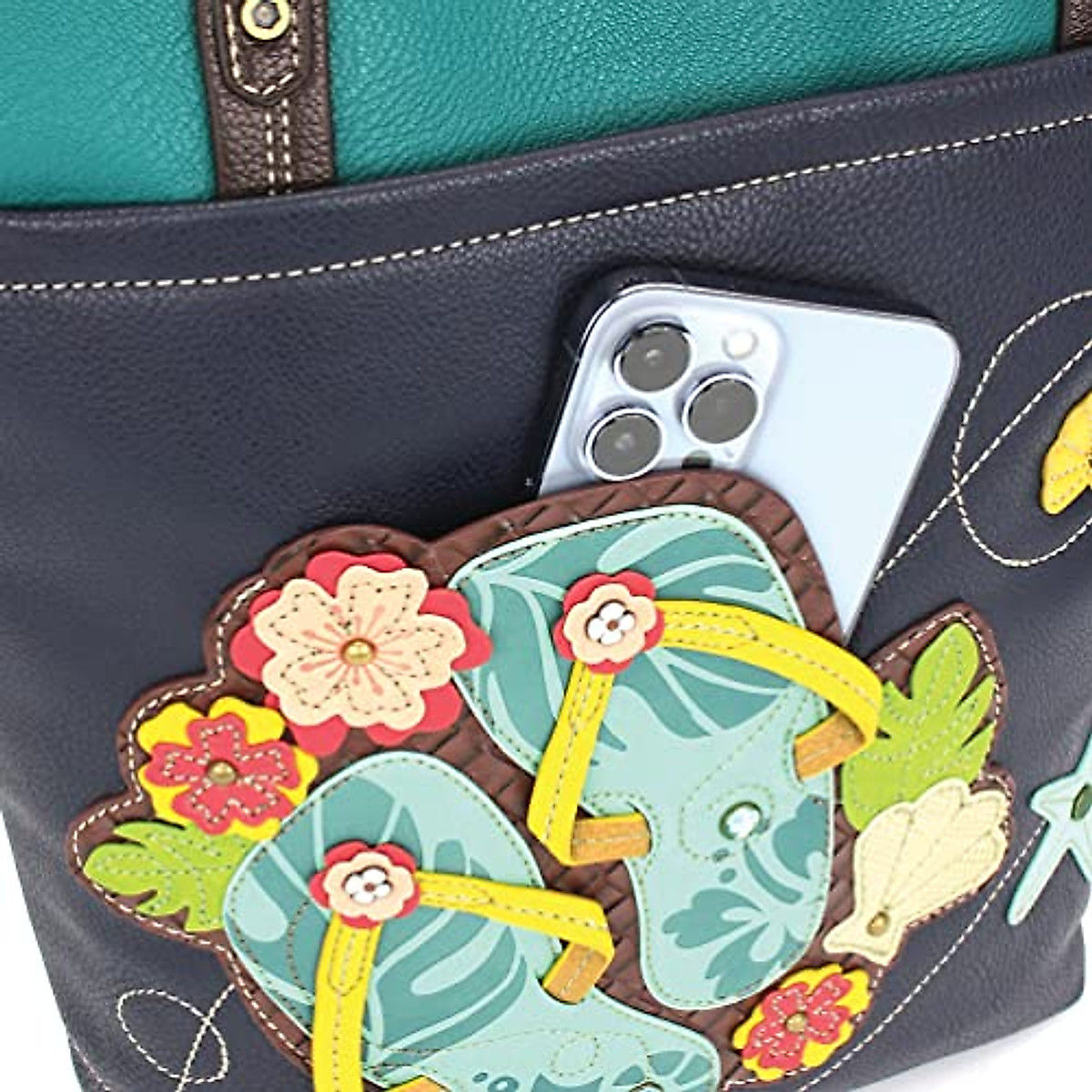 CHALA Deluxe Everyday Tote - Flip Flop - Navy