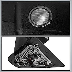 AUTOSAVER88 Towing Mirrors Compatible with 2004 2005 2006 Ford F150 Truck, Trailer Tow Mirrors w/Power Heated Glass Turn Signal Puddle Lamp, Manual Telescoping and Folding Side Mirror