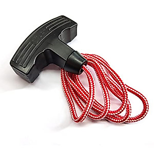 Petoor Ayellow 41A2828 Garage Emergency Release Pull Rope Cord Handle Kit Garage Opener, Red Black