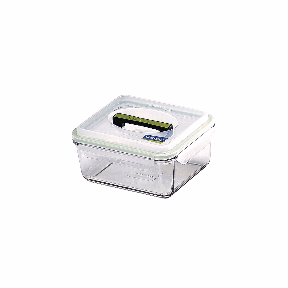 Rectangular Handy Tempered Glass Food Container 2700ml - Glasslock Airtight Anti Spill RP603