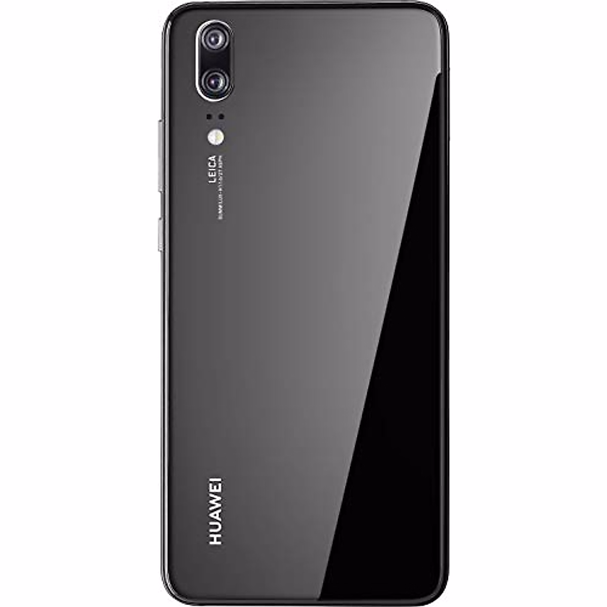 Huawei P20 EML-L09 128GB 4GB RAM, Dual SIM LTE, 5.8", Full HD+ Display -Dual Camera 20 MP +12 MP, GSM Unlocked International Model, No Warranty (Black)
