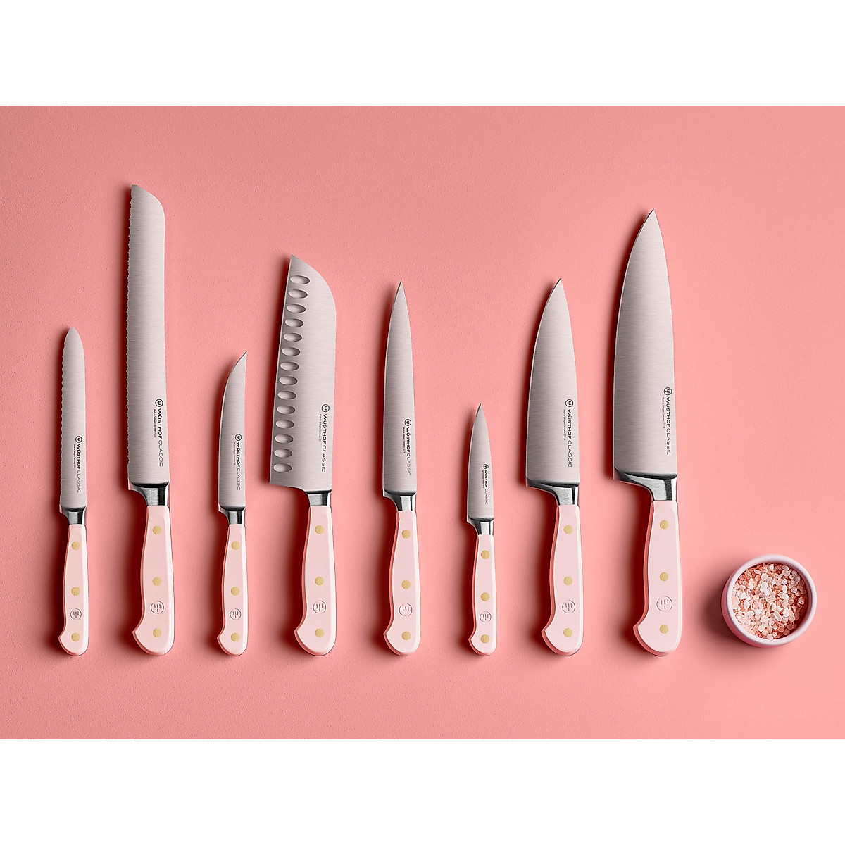 WÜSTHOF Classic Pink Himalayan Salt 8" Chef's Knife