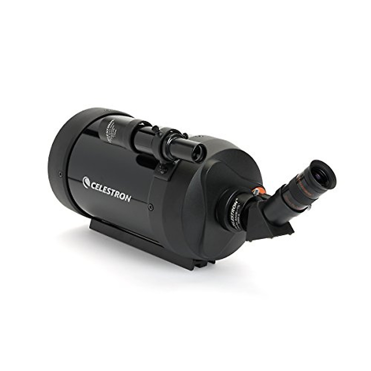 Celestron – C5 Angled Spotting Scope – Schmidt-Cassegrain Spotting Scope – Great for Long Range Viewing – 50x Magnification with 25mm Eyepiece – Multi-Coated Optics – Rubber Armored