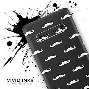 DesignSkinz Mustache Galore Protective Vinyl Decal Wrap Skin Cover Compatible with The Samsung Galaxy S20 (Screen Trim & Back Glass Skin)
