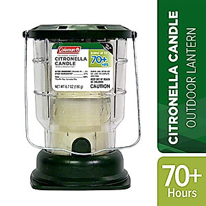 Coleman 70+ Hour Citronella Candle Outdoor Lantern - 6.7 oz, Green
