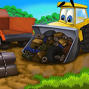 Personalized Storybook by Dinkleboo - "Building Friends" - for Kids Aged 0 to 8 Years Old - A Story About Your Child Being In Charge of Their Very Own Construction Crew - Soft Cover (8"x 8")