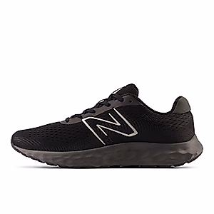 New Balance Men's 520 V8 Running Shoe, Black/Black, 11
