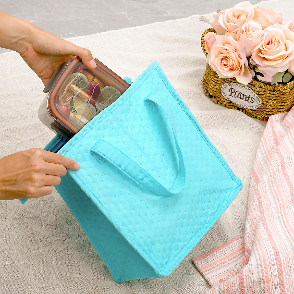 4 Pack Food Storage Containers with Lids, Stainless Steel Fridge Storage Containers Airtight Leak-Proof Metal Storage Containers for Food Leftover Storage at Home or for Camping Trip Road Trip