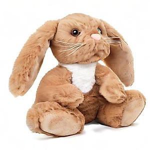 Bearington Lil' Benny The Rabbit Plush, 6 Inch Stuffed Bunny Rabbit, Small Easter Stuffed Animals