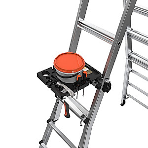 Little Giant Ladders, Project Tray, Ladder Accessory, Plastic, 25 lbs Weight Rating, (15012)