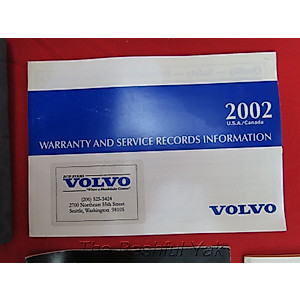 2002 Volvo S60 Owners Manual