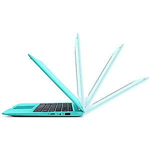 Laptop Computer- 10.1" Inch Kids Laptop Computer Powered by Android 7.1.1 -Quad Core Processor- 2+32gb ROM-Bluetooth-HDMI-WiFi- Blue