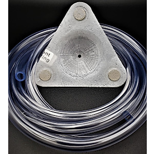 Magnetic Universal Window Air Conditioner Drain Kit AC Drip Line Condensate Hose Funnel Connector Fitting with Clear Tubing for Window AC and Mini Split Units (10ft Kit)