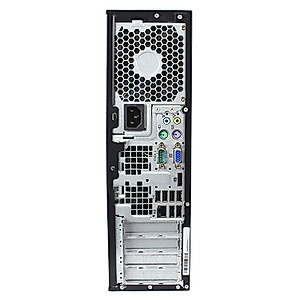 HP Elite Desktop Computer Package - Intel Core i5 3.1GHz, 4GB RAM, 250GB Hard Drive, DVD-RW Drive, WiFi, 19 Inch Monitor, Keyboard, Mouse, Windows 10 (Renewed)