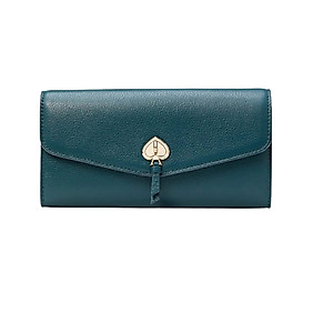 Kate Spade New York Marti Large Slim Flap Wallet (Peacock)