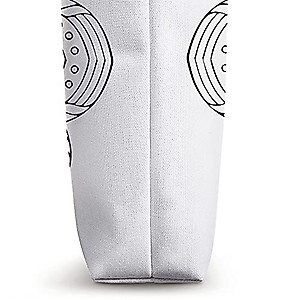 Color Your Own Tote Bag - Mandala Coloring Tote Bag