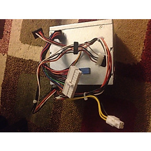 Genuine Dell 305w Power Supply PSU for Dimension 3100, E310, 5000, 5100, E510, 5150, E520, E521, and OptiPlex Towers GX320, GX520, GX620. Dell part numbers: W8185, M8802, M8805, M8806, X8129, C9962