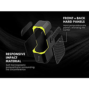 LAUT - Capsule IMPKT for AirPods 2 and 1 Charging Case | Ultra-Tough | Impact Ready | Front LED Visible (Slate)