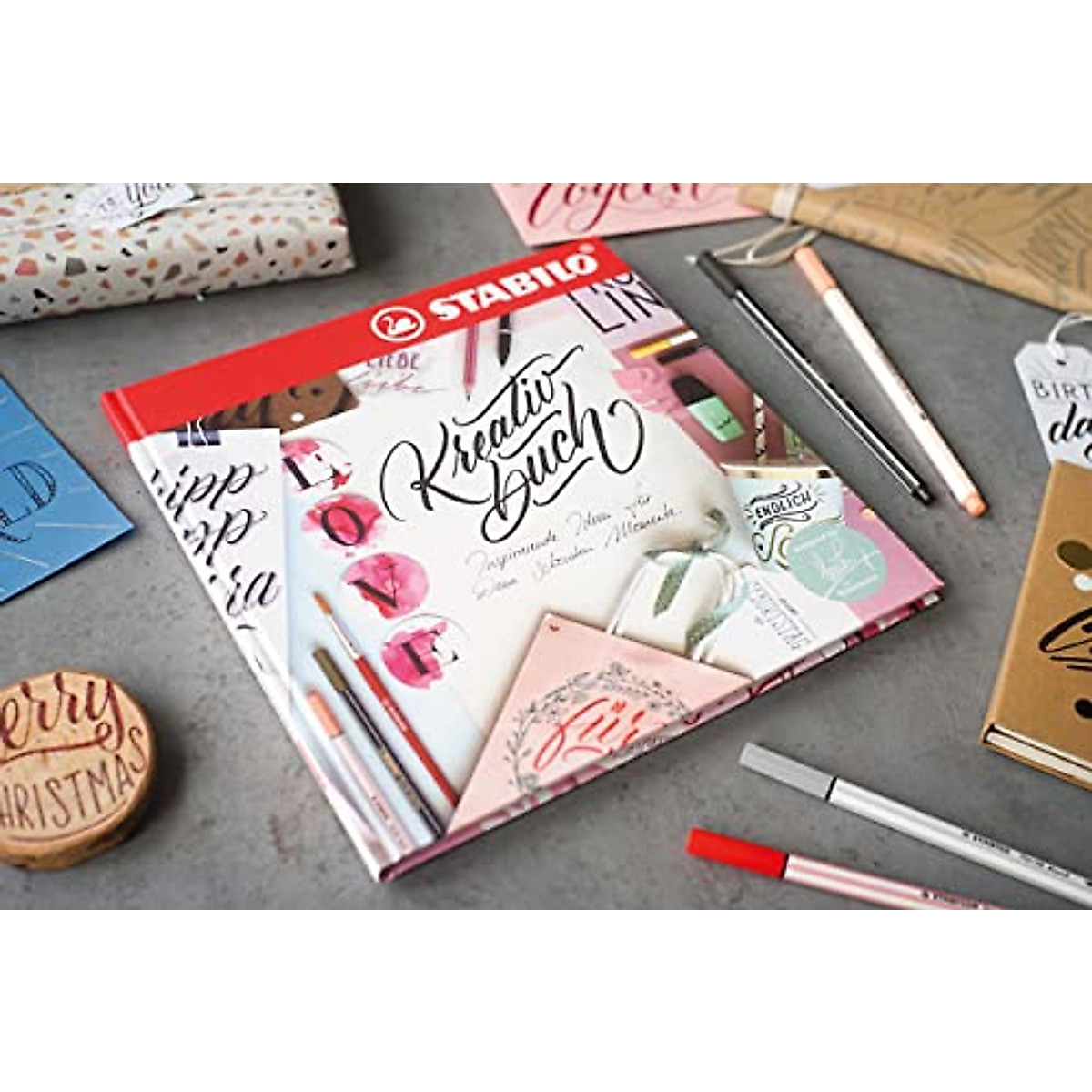 STABILO Creative Book by Hannah Rabenstein - Inspiring Ideas for Your Most Beautiful Moments