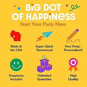 Big Dot of Happiness Cheerio, London - Square Favor Gift Boxes - British UK Party Bow Boxes - Set of 12