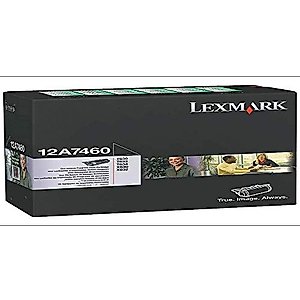 Lexmark 12A7460 T630 T632 T634 X630 X632 X634 Toner Cartridge (Black) in Retail Packaging
