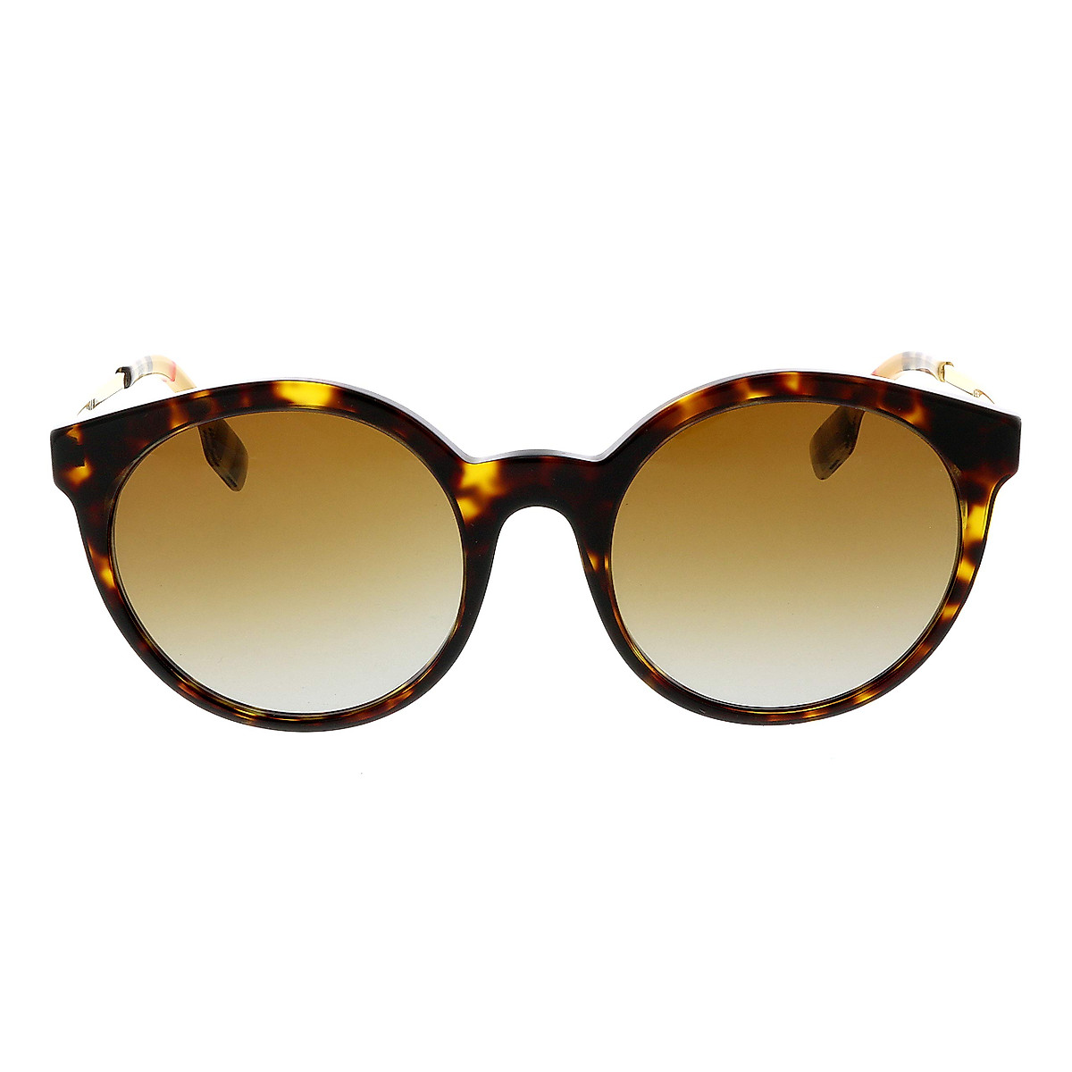 BURBERRY 0BE4296 Dark Havana/Polarized Brown Gradient One Size