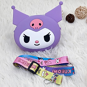 Eiodlulu Mini Cartoon Crossbody Shoulder Bag Kawaii Anime Cute Toy Bag Accessories Coin Purse For Girls Women Teen