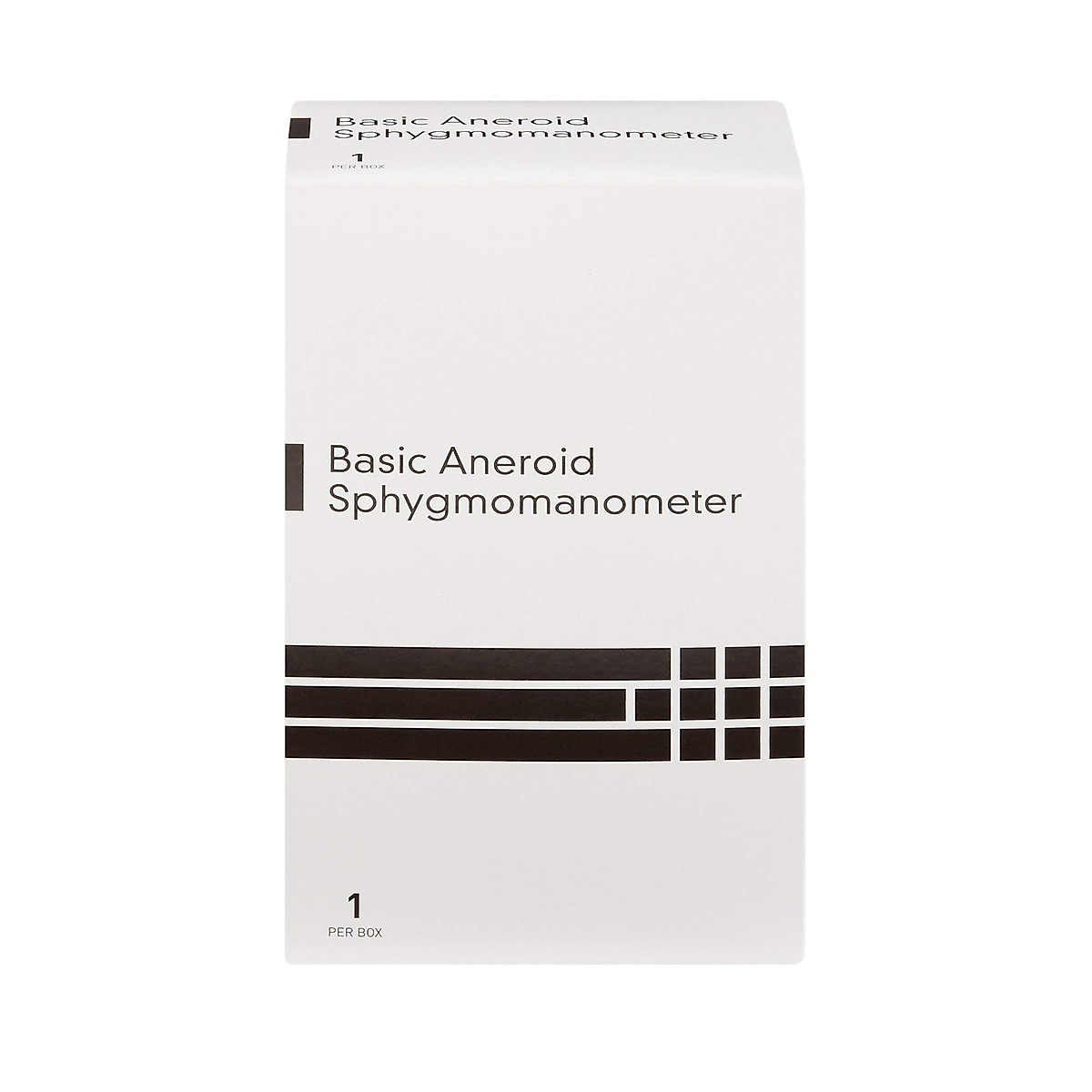 McKesson Basic Pocket Aneroid Sphygmomanometer - Blood Pressure Gauge and Cuff, 2 Tubes, for Adults, Navy Blue - Large Cuff, 23 cm to 40 cm, 21.6 in Long Tubes, 1 Count