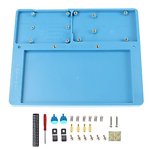 Makeronics Microcontroller Board and RAB 7-in-1 Breadboard Holder with USB Cable Compatible with MEGA 2560 R3 ATMEGA16U2 and Arduino IDE