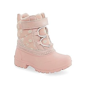 Carter's Kids Parker Boot, Pink, 8 US Unisex Toddler