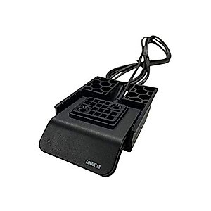 Linak – DPG1M Desk Panel – Deskline Serie – Up/Down Drive – Two Favourite Positions – Bluetooth Desk Control App – Reminder Function via a LED – Black – 62 Inches Cable Included