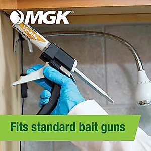 MGK Vendetta® Cockroach Gel Bait | Food-Handling and Indoor Uses | Proven Roach Killer | 4 x 30 Gram Tubes | Includes Plunger & Tips for Easy Application