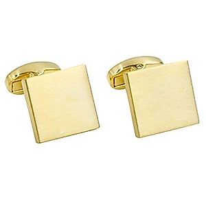 Gold Cufflinks | Premium Cuff Links | Cufflinks Box Included | Gift for Men Cuffelinks