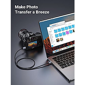 UGREEN Micro B to USB C Hard Drive Cables 10 Gbps, 3.3 FT USB C to Micro B, USB C to External Hard Drive Cable Compatible with MacBook Air M2 Pro, iPad, Galaxy S22, WD Toshiba Westgate Seagate, etc