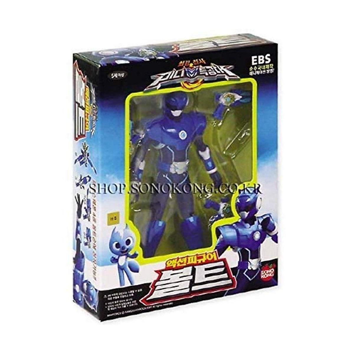 Sonokong Mini Force Volt Sammy Max Lucy Set of 4 Korean Robot Action Figures Miniforce