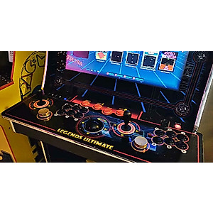 Alvatron Set of 2 Joystick Bat Tops for Arcade1up, AtGames Legends Ultimate Arcade, Pandora's Box (Black/White)