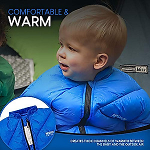 Morrison Outdoors Little Mo 40 Baby Sleeping Bag - Blazing Blue