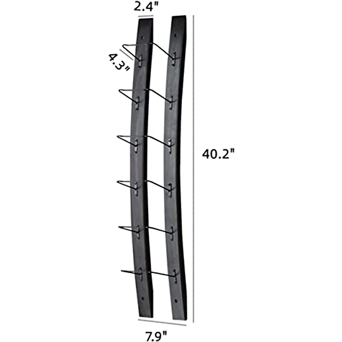 CMCNCBC Barrel Stave Wine Rack, Wall Mounted Wood Wine Rack, Wine Bottle Holder Towel Rack, 6 Wine Bottle Rack Holder Shelf Rustic Wood Wall Wine Rack