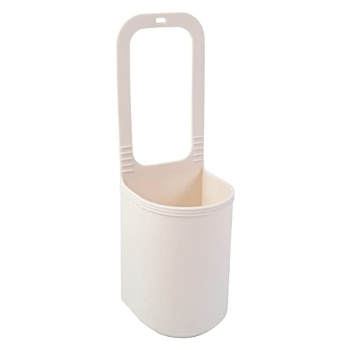 Stroller Organizer with Cup Holder, Universal Stroller Cup Holder for Wheelchair, Plus Size, Measures 12"x 3.6"x 3.8", Suitable for Camping Chair, Lawn Chair, Bike, Treadmill, Bathroom - Milky White