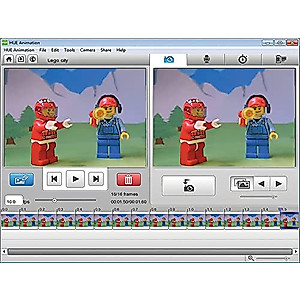 HUE Animation Studio: Complete Stop Motion Animation Kit (Camera, Software, Book) for Windows/macOS (Green)