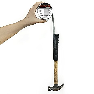 by.RHO Window Screen Repair Kit Tape (Black, 2" x 15FT) for Window Screen and Screen Door Tears Holes 3-Layer Strong Adhesive & Waterproof Tape Fiberglass Covering mesh