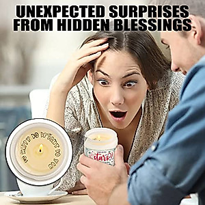 Sisters Gifts from Sister, Funny Lavender Scented Candle Gifts for Sister, Christmas, Mother's Day, Birthday Gifts for Sister from Sister, Brother, Sisters are Like Stars Candle Gift