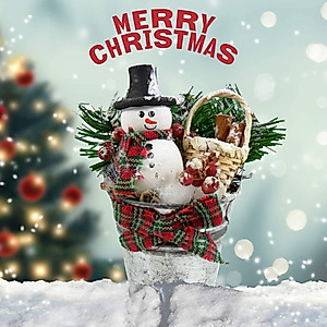 Kicko Large Galvanized Metal Buckets Bulk - 6 Pack - with Handle 5 X 4.5 Inches - Unique Goody Baskets, for Party Favors, Party Accessories and Christmas Decorations