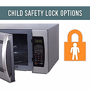 Farberware FMO13AHTBKI Professional 1.3 Cu. Ft. 1100-Watt Microwave Oven with Sensor, Stainless Steel